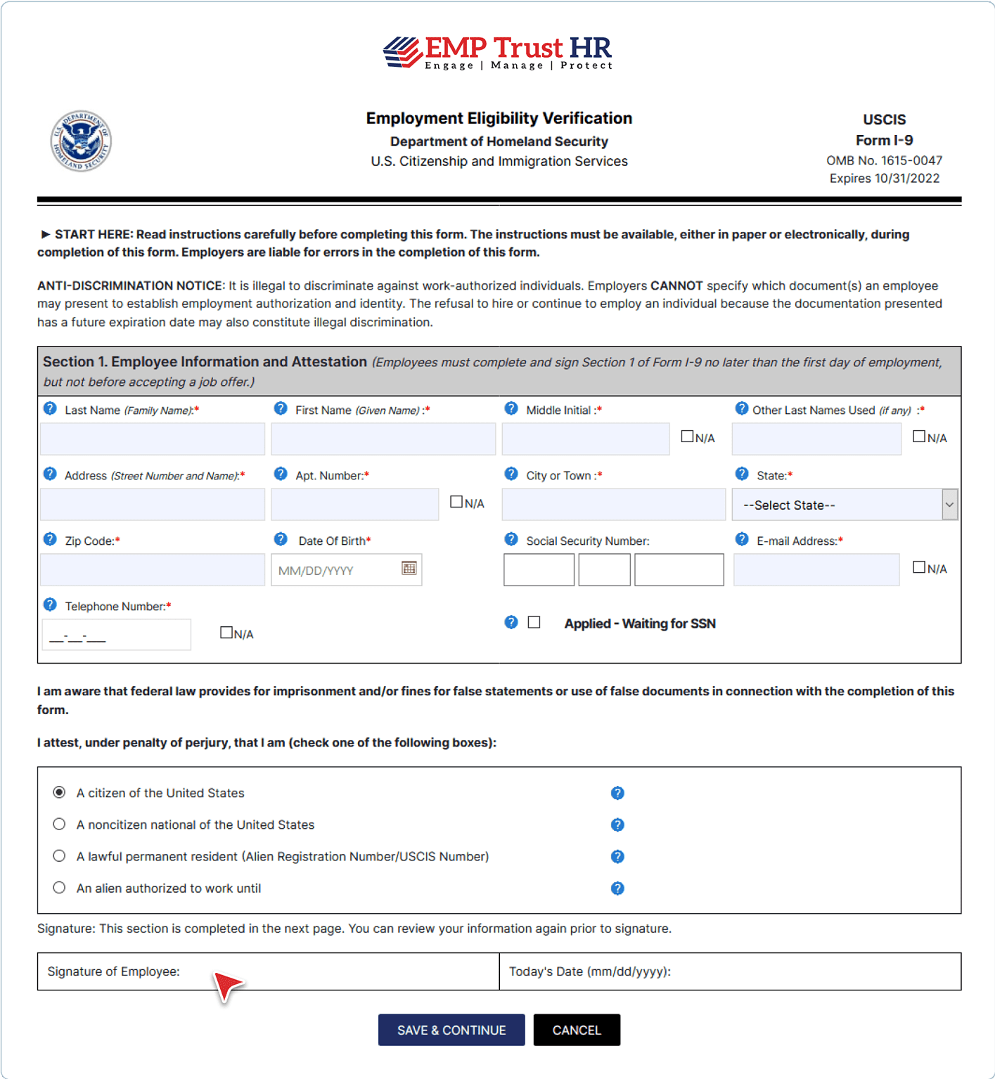 Electronic Form I-9 Compliance | Remote Hiring
